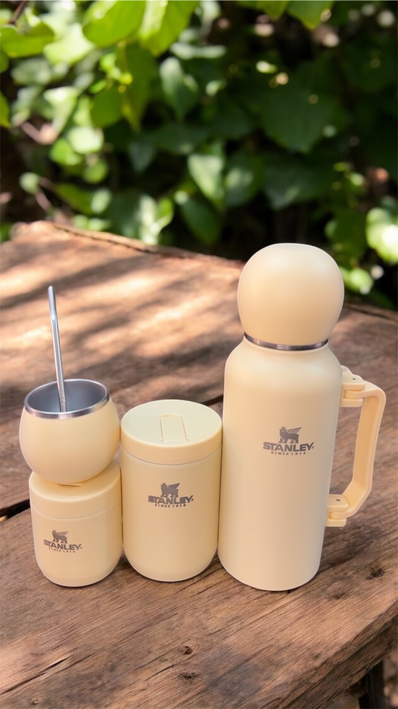 Combo matero beige bocha con 2 mates – Cositas Lindas | Regalería en ...